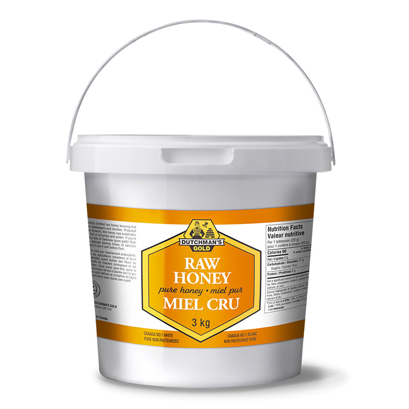 Raw Honey | Dutchman's Gold Pure Raw Canadian Honey - DUTCHMAN'S GOLD